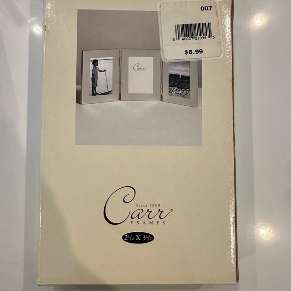 Carr Frames | Wall Decor | Carr Trifold Frame In Brushed Silver Holds 3 ...
